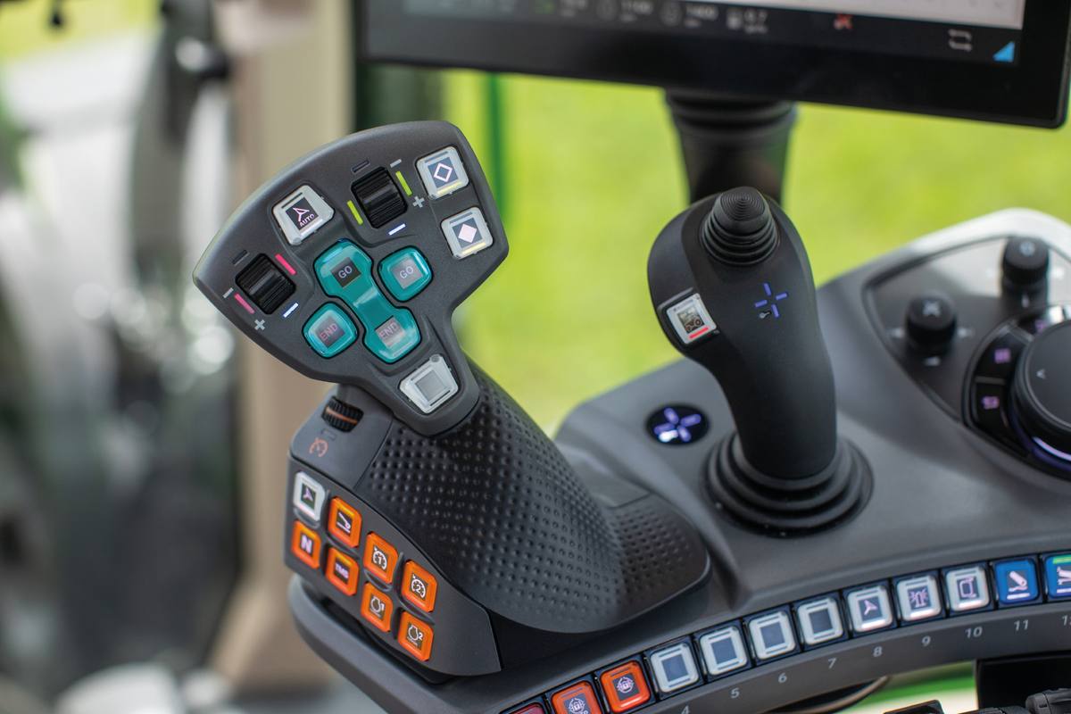Spezial-Joystick für Fendt-Traktoren